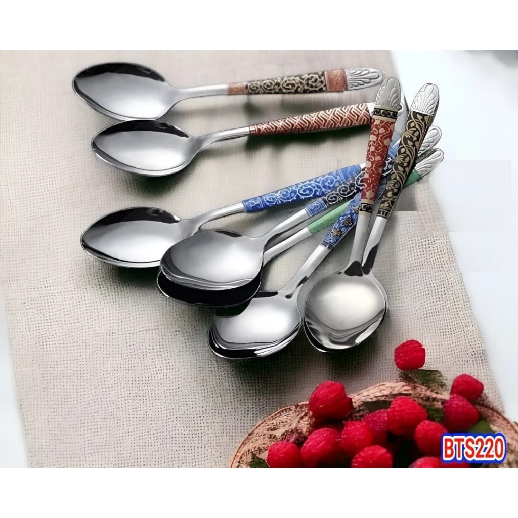 Stainless BATIK SPOONS PER DOZEN (12PCS) | Shopee Philippines