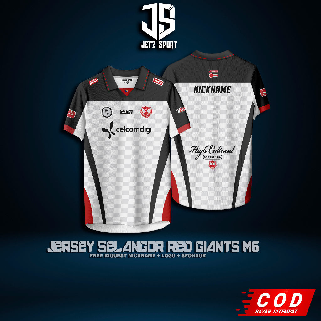 Jersey KAOS BAJU SRG SELANGOR RED GIANTS SPECIAL M6 2024 NEW (free custom nickname) | Shopee ...