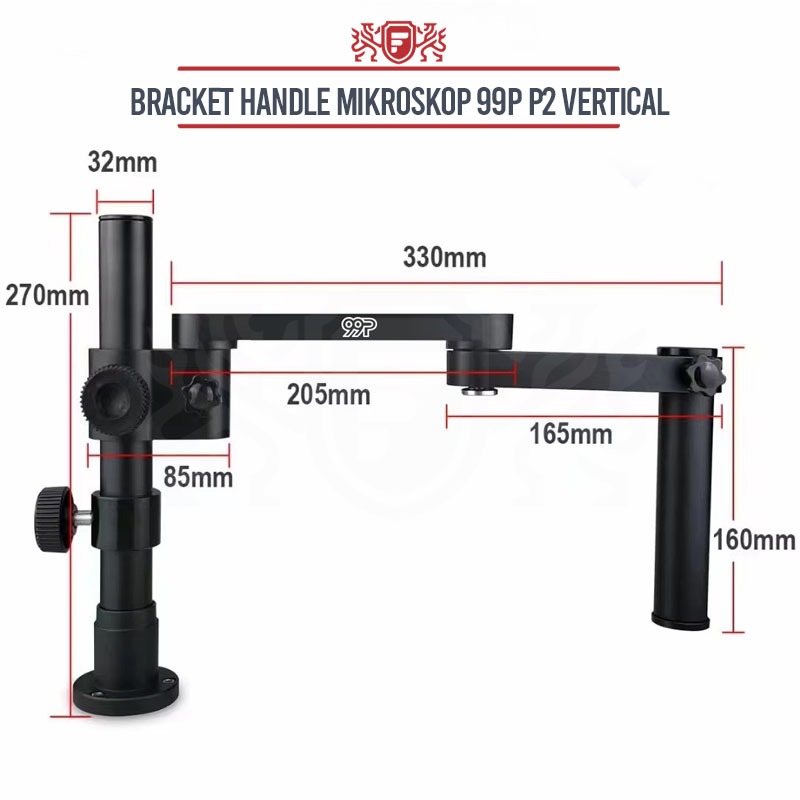 99p P2 Vertical Microscope Handle Bracket / 99P P1 Hanging Microscope ...