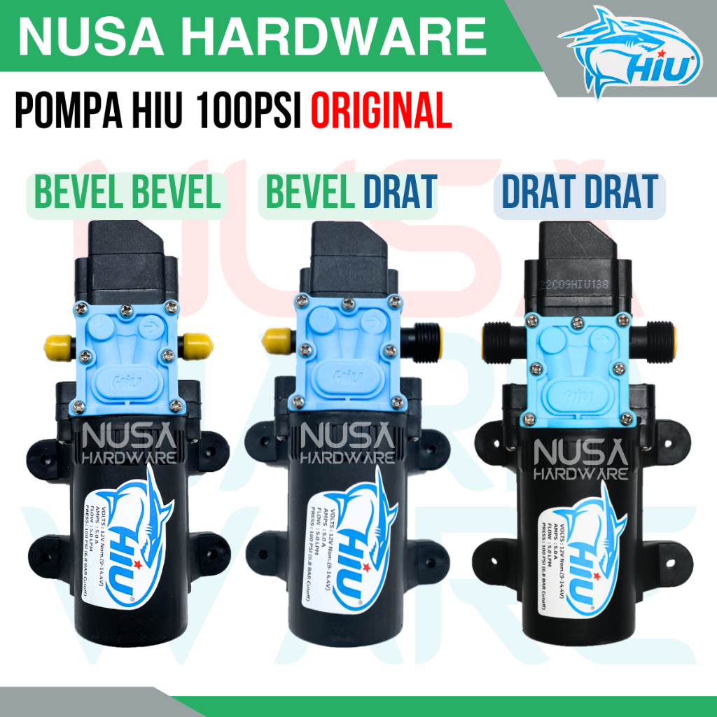 Original Shark 12V DC Water Pump 100Psi High Pressure Sprayer ...