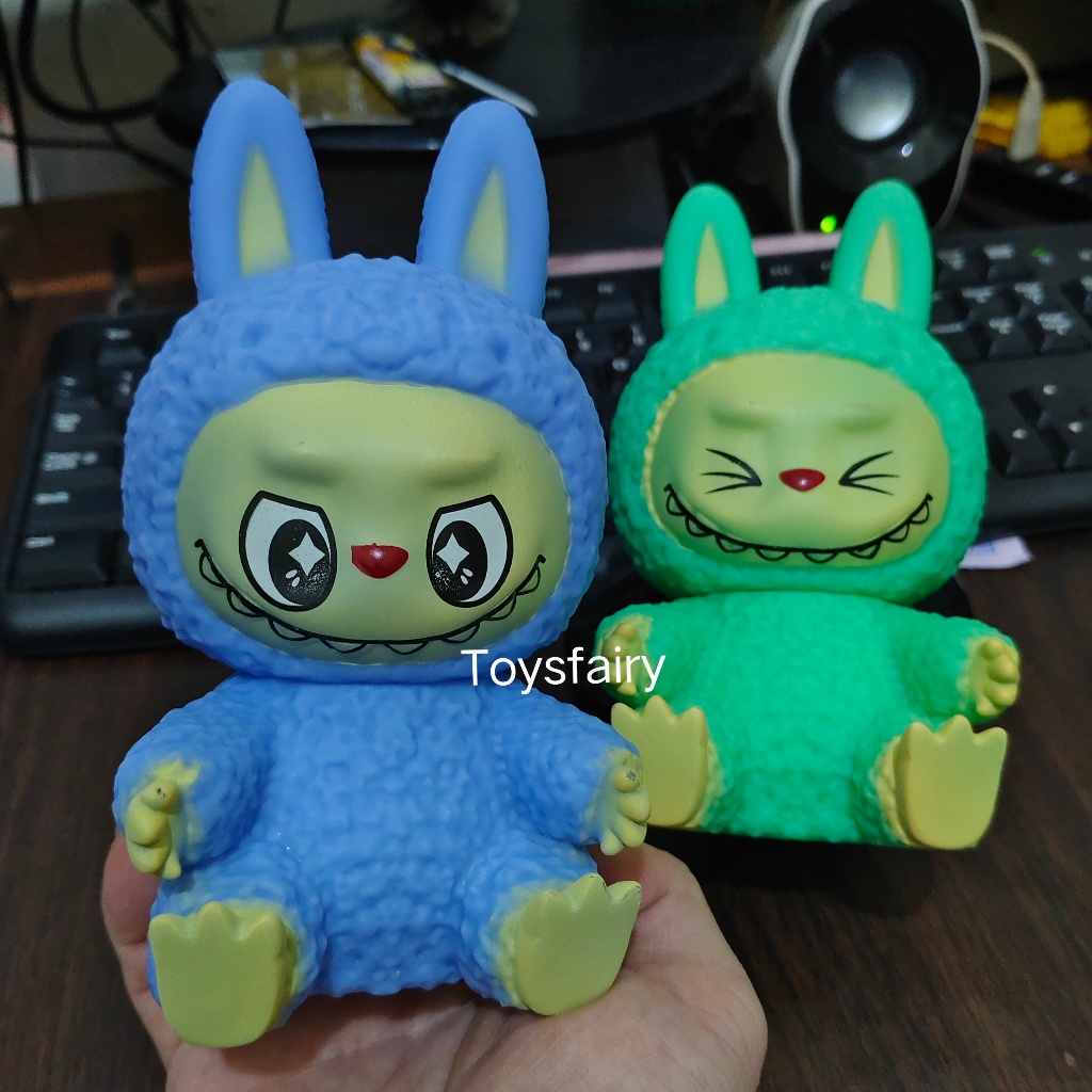 Labubu EL BU BU BU Rubber Doll Toy Sitting Lamp AR776 | Shopee Philippines