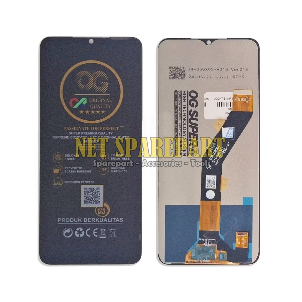 LCD TECNO SPARK GO 2023-BF7 / 10-K15Q / 10C-K15K / 10 5G / K18 FULLSET ...