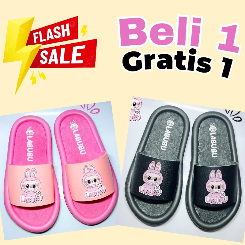 Viral Labubu Girls' Slippers | Shopee Philippines