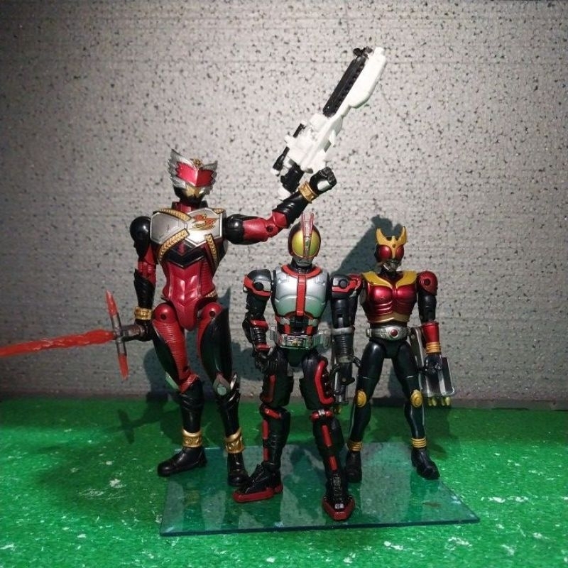 Custom Kamen Rider Set (Kamen Rider Faiz, Kamen Rider Kuuga, Kamen ...