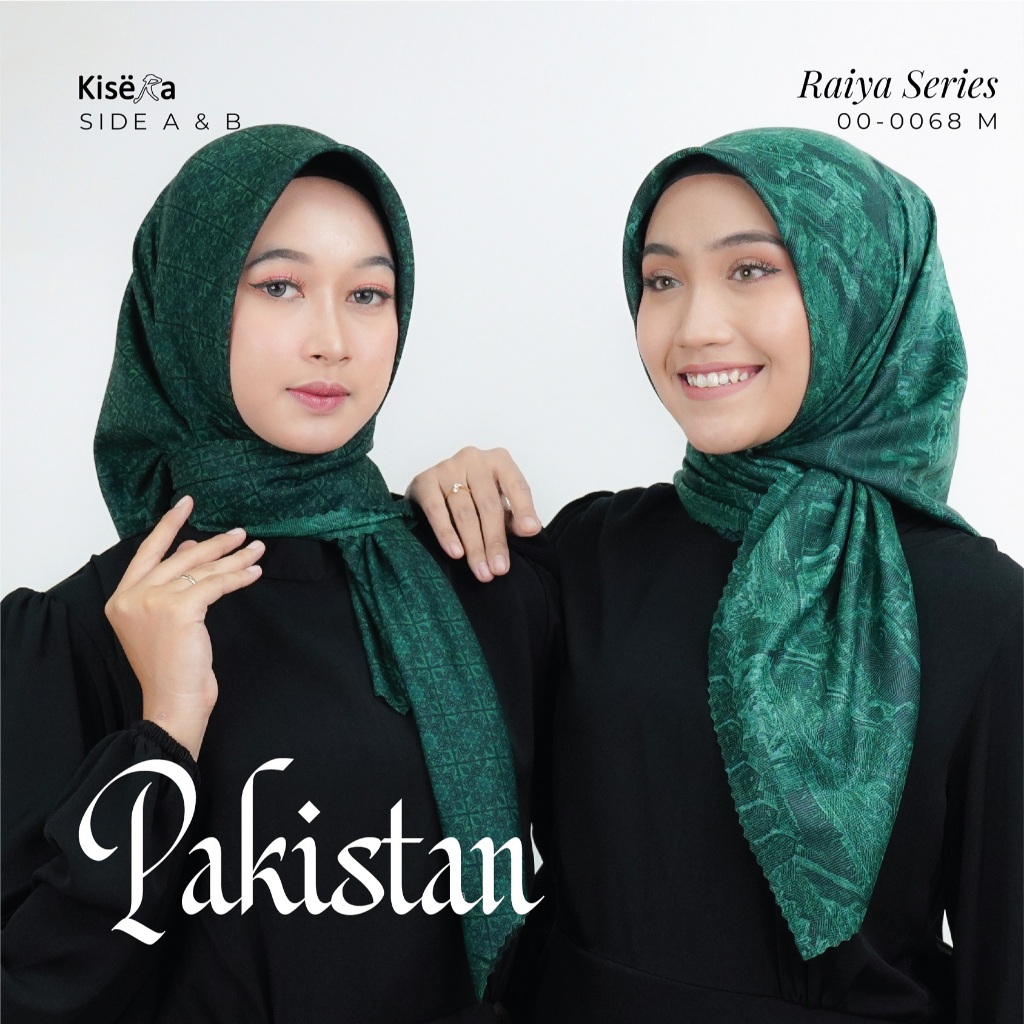 Raiya 00-068 | Kisera 4 in 1 Premium Voal Hijab: 4 Colors, 4 Looks, 1 ...