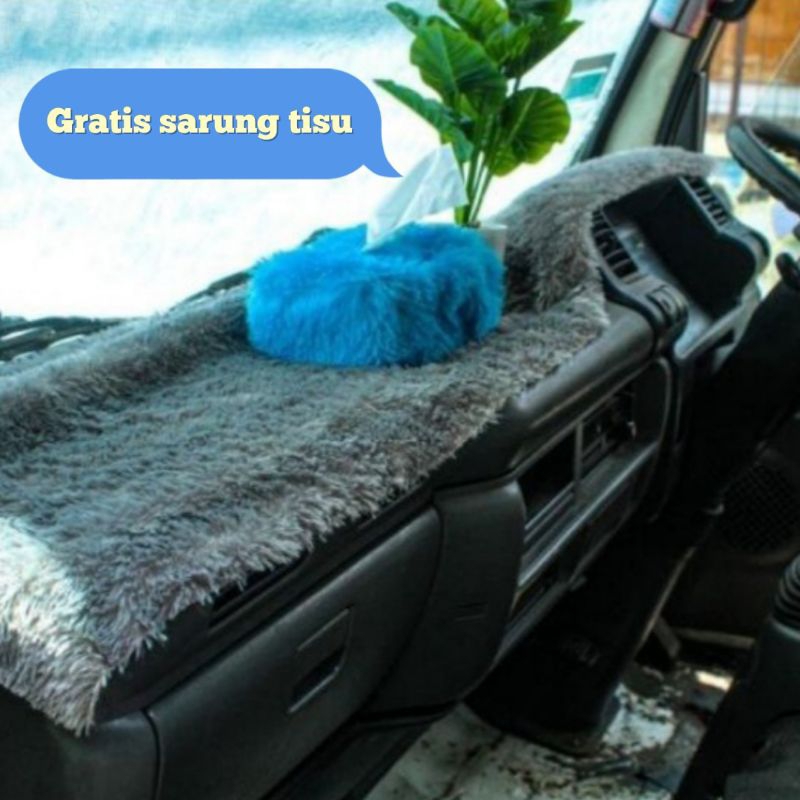 Rasfur Fur Car Dashboard Carpet Mat Uk 150x50cm Free tissue Cover / Fur ...