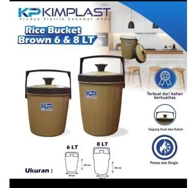 TERMOS 6 liter 8 liter rice thermos kimplast economy rice thermos rice ...