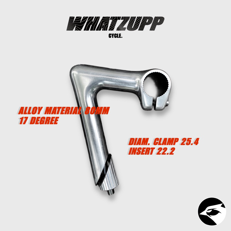 Quil stem bango stork like Njs 80mm 25.4 Vintage chrome | Shopee ...