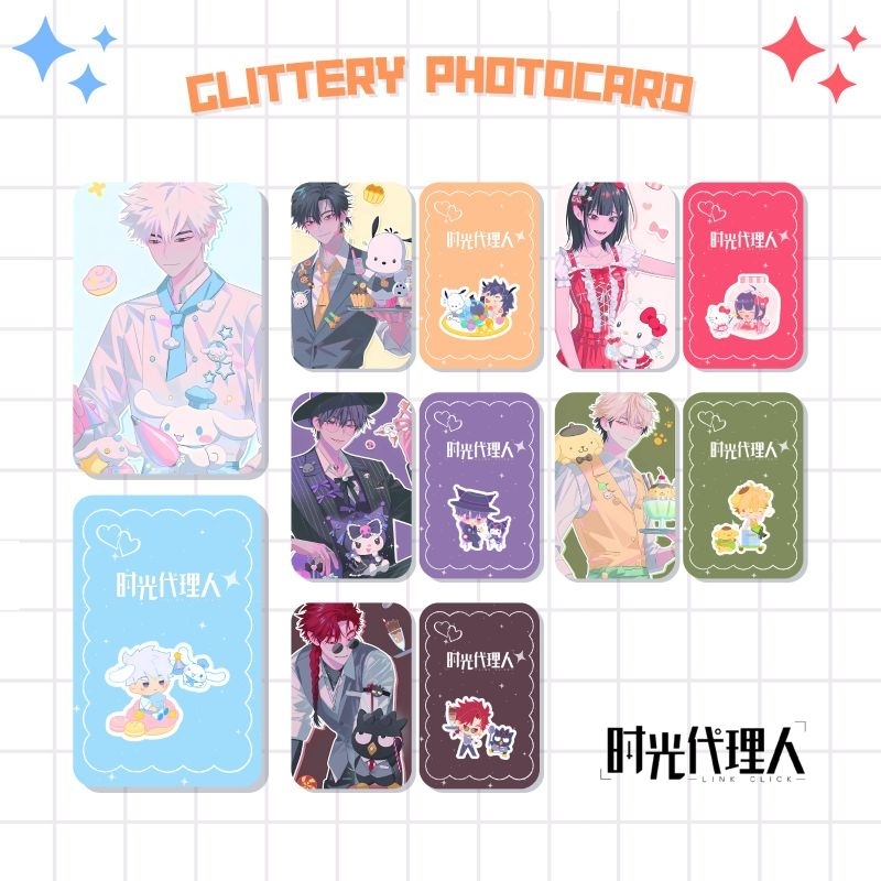 Photocard GLITTER ANIME LINK CLICK X SANRIO COLLAB EDITION | Bridon ARC ...