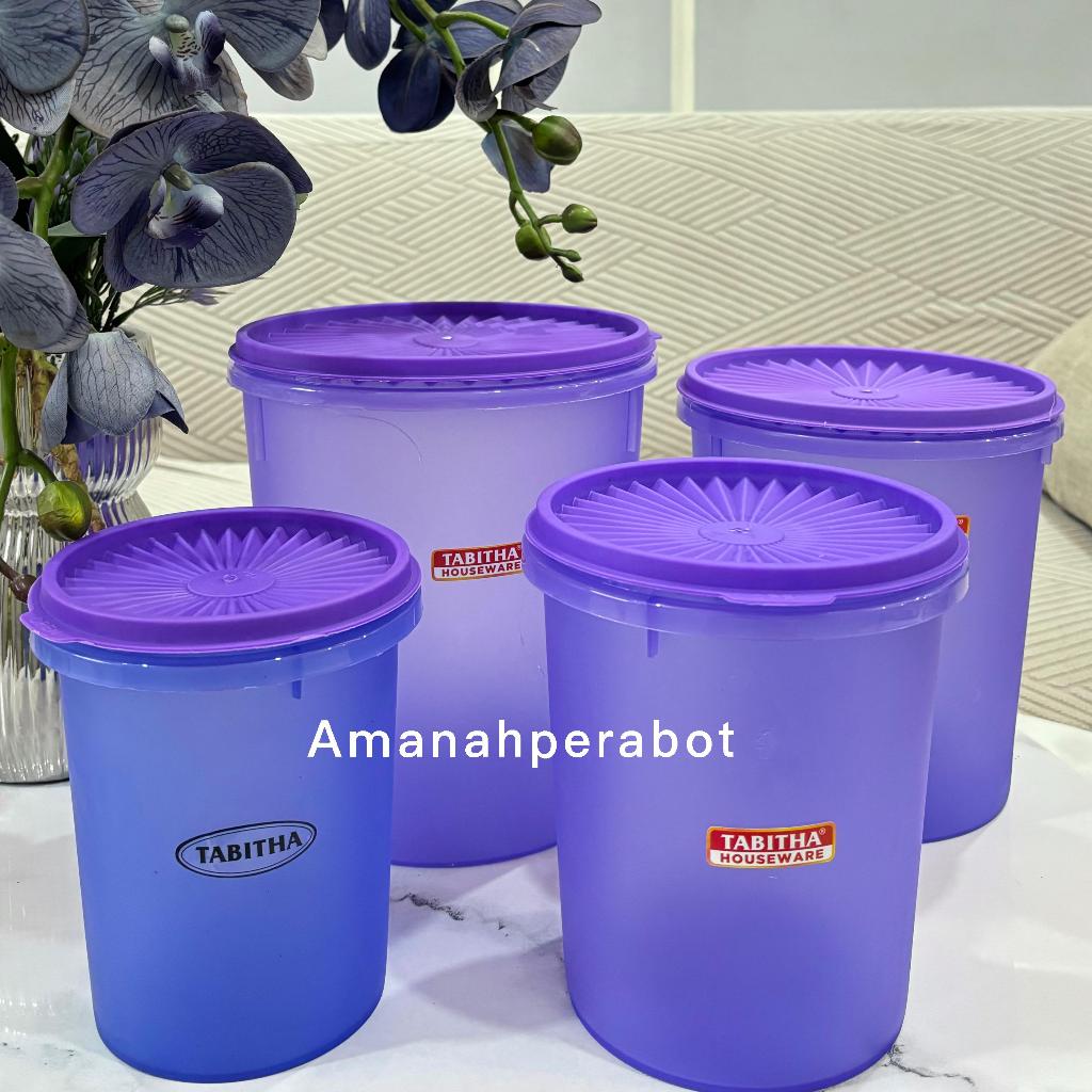 4pcs Dahlia Jars Tabitha Eid Jars Nastar Jars Cracker Jars Ice Jars ...