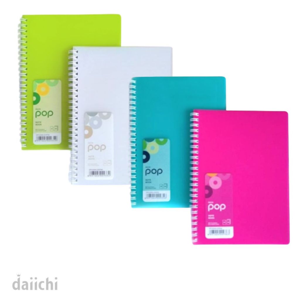 Daiichi - Popular Iron Ring Notebook Transparent Cover (DPO) filled ...