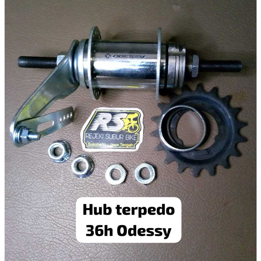 Torpedo torpedo hub 36 H 18t fixie bike BMX silver cp | Shopee Philippines