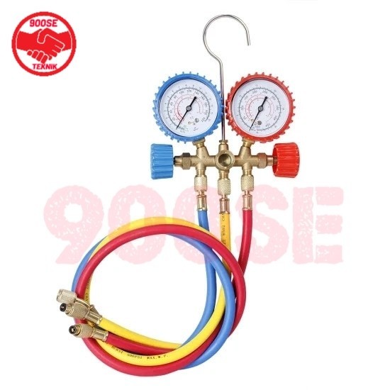 Rt-410 Regulator Brass Manifold Testing AC Freon RT410 | Shopee Philippines