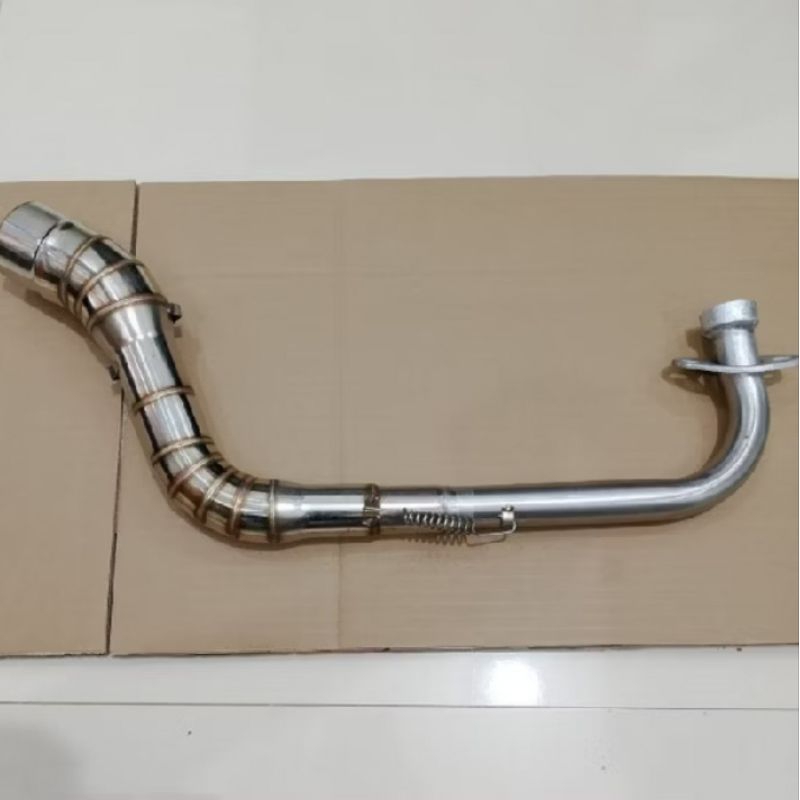 Open pipe 51mm Stainless for Mio soulty Mio sporty Mio i 125 Nmax Aerox ...