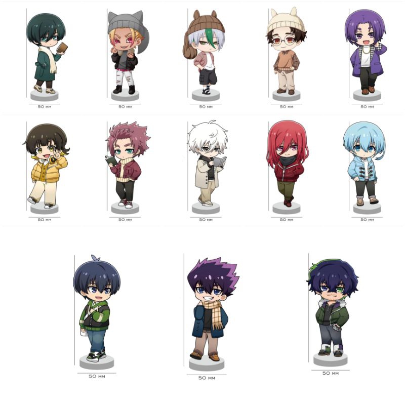 Blue LOCK ACRYLIC STAND CHIBI / STANDE FIGURE ACRYLIC ANIME BLUE LOCK ...