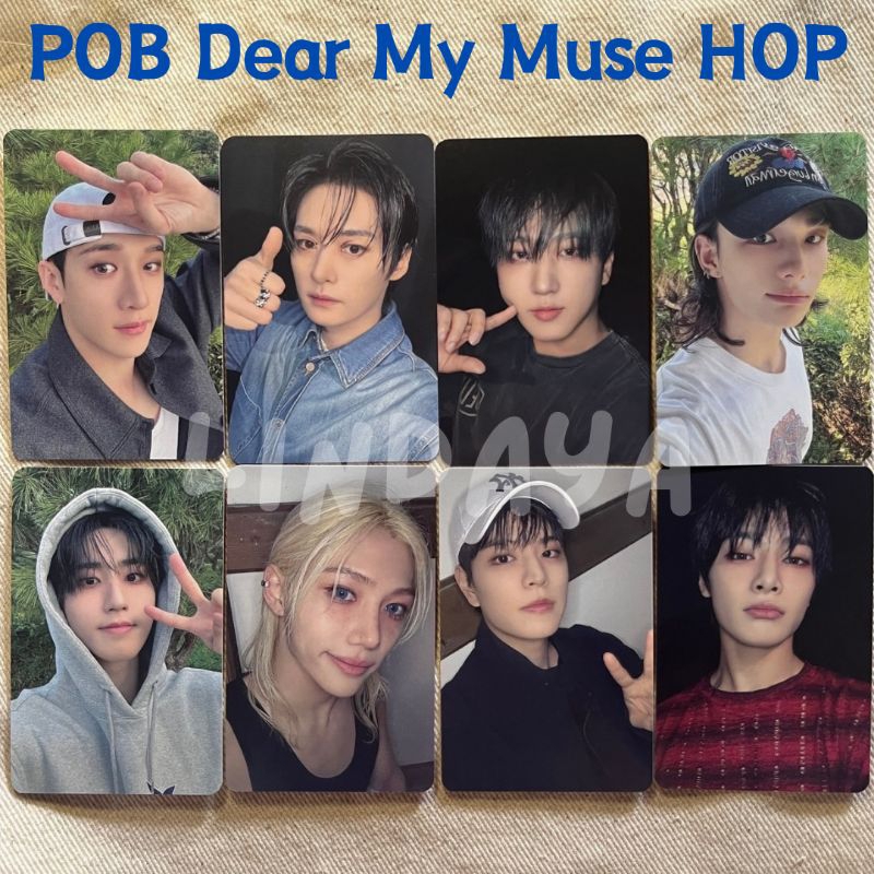 Pob HOP Stray Kids Dear My Muse DMM Photocard Official SKZ PC | Shopee ...
