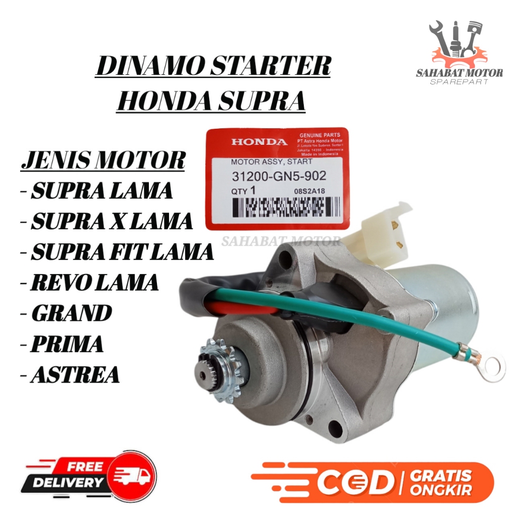 PRIMA Dynamo starter dynamo assembly for old honda supra supra | Shopee ...