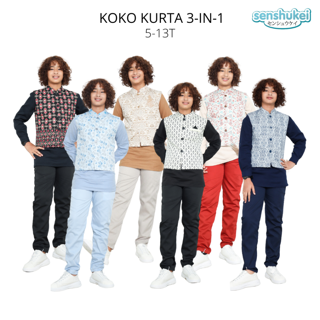 [Brandedbaby] 3T-12T Suit Koko Kurta 3-in-1 Turkey Pakistan Boys ...