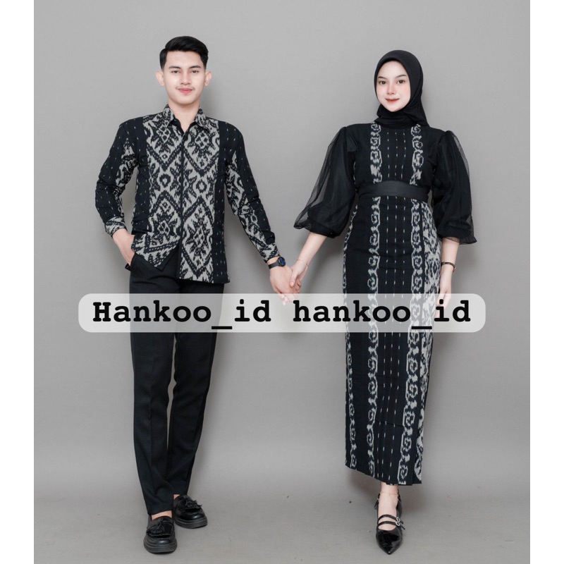 PADMA BLACK COUPLE TENUN - COUPLE TENUN KONDANGAN - COUPLE COUPLE ...