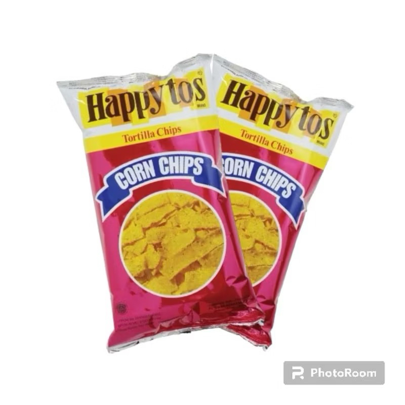 MERAH Happy TOS BIG RED TORTILLA CHIPS 140GR EXP 2025 | Shopee Philippines
