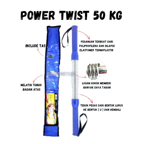Power Twister 50kg / Arm and Shoulder Muscle Building Tool | Shopee ...