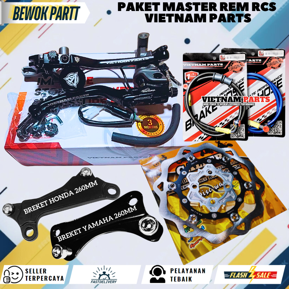 Part Brake Master rcs 19 corsa costa VIETNAM PARTS universal left-right ...