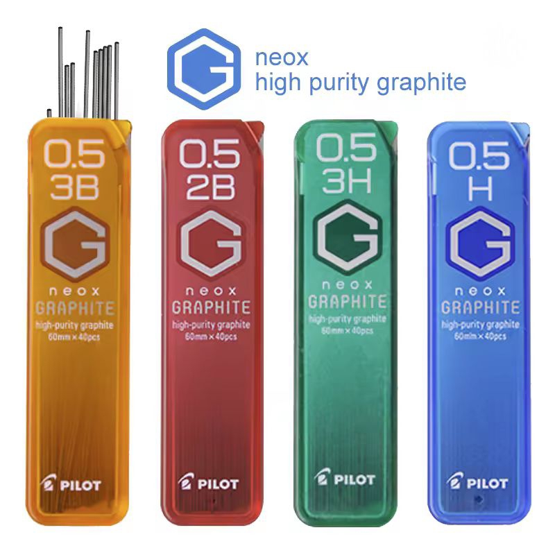 Pilot Neox Graphite Pencil Lead 40 Lead / Mechanical Pencil Fill ...
