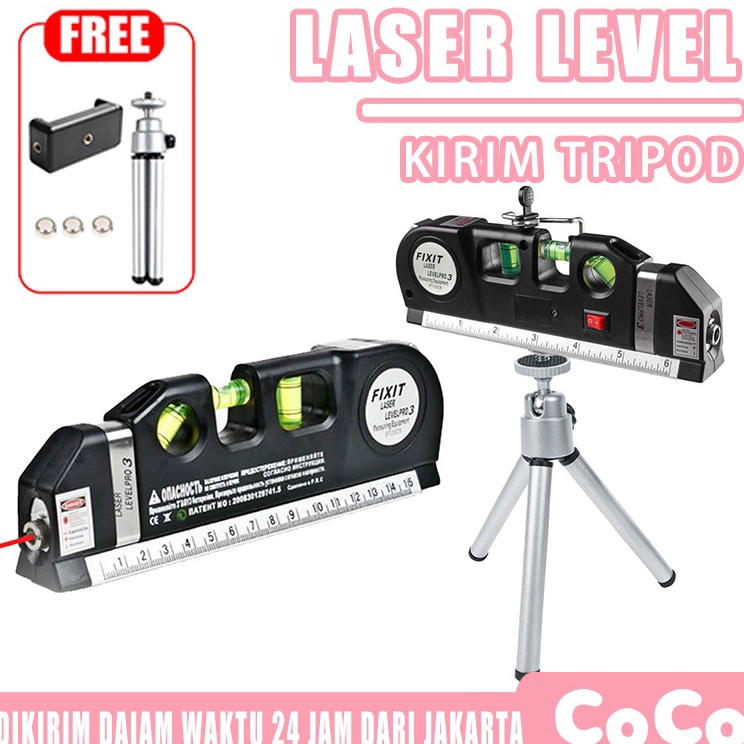 Now Cool Fixit Level Laser Ruler Spirit Level Laser Meter Laser Meter ...