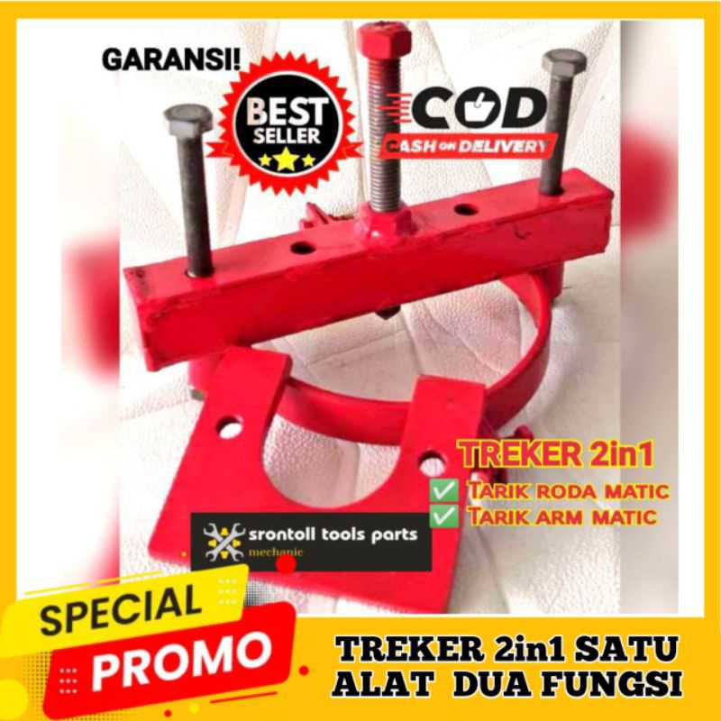 Treker 2 in 1 one tool two functions Automatic rear wheel tracker ...