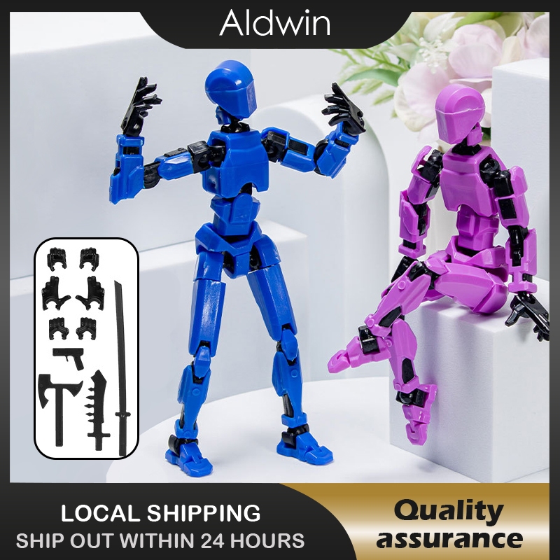 3d Printed Mannequin Action Figure Multi-Joint Movable Shape Shift Toy ...