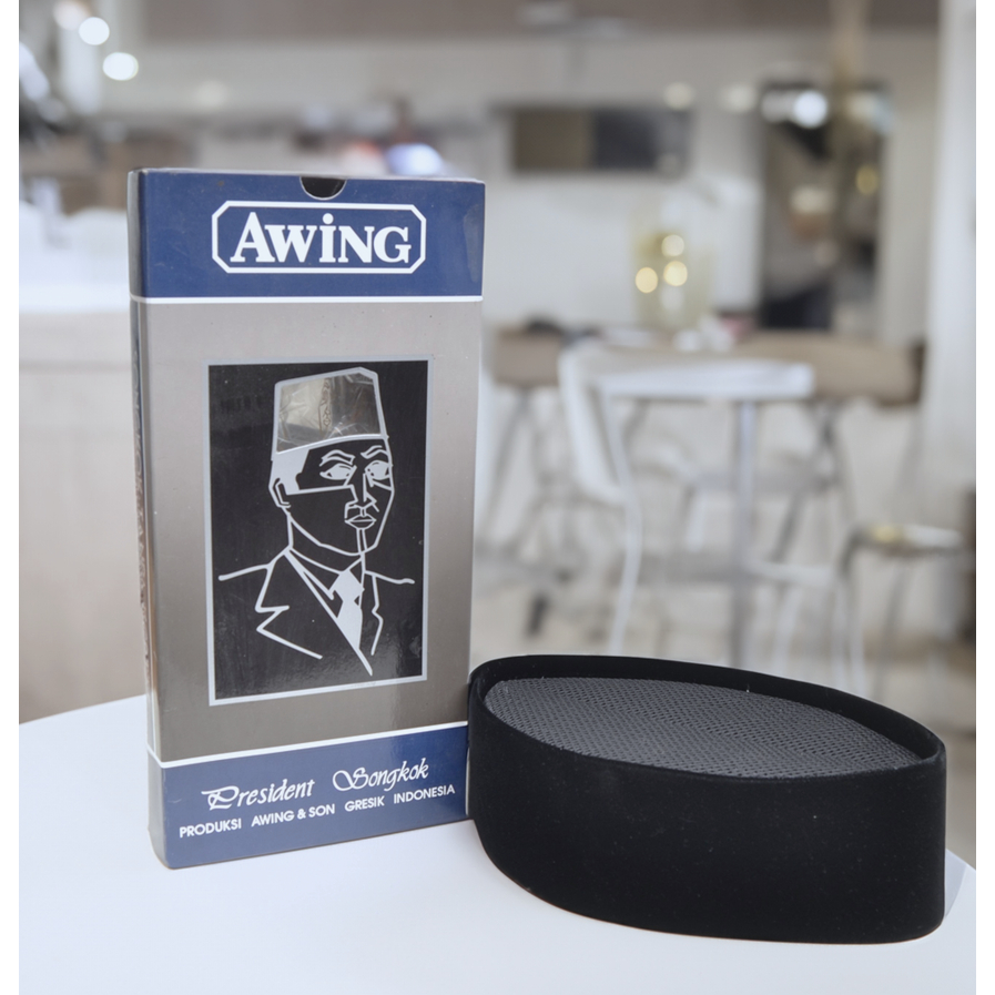 Songkok Awing Full AC / Peci Awing Full AC Original | Shopee Philippines