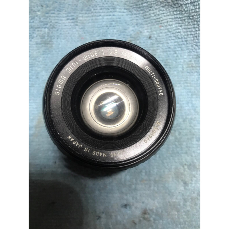 Sigma mini wide 28mm f2.8 mount Minolta Md lens use as a replacement ...