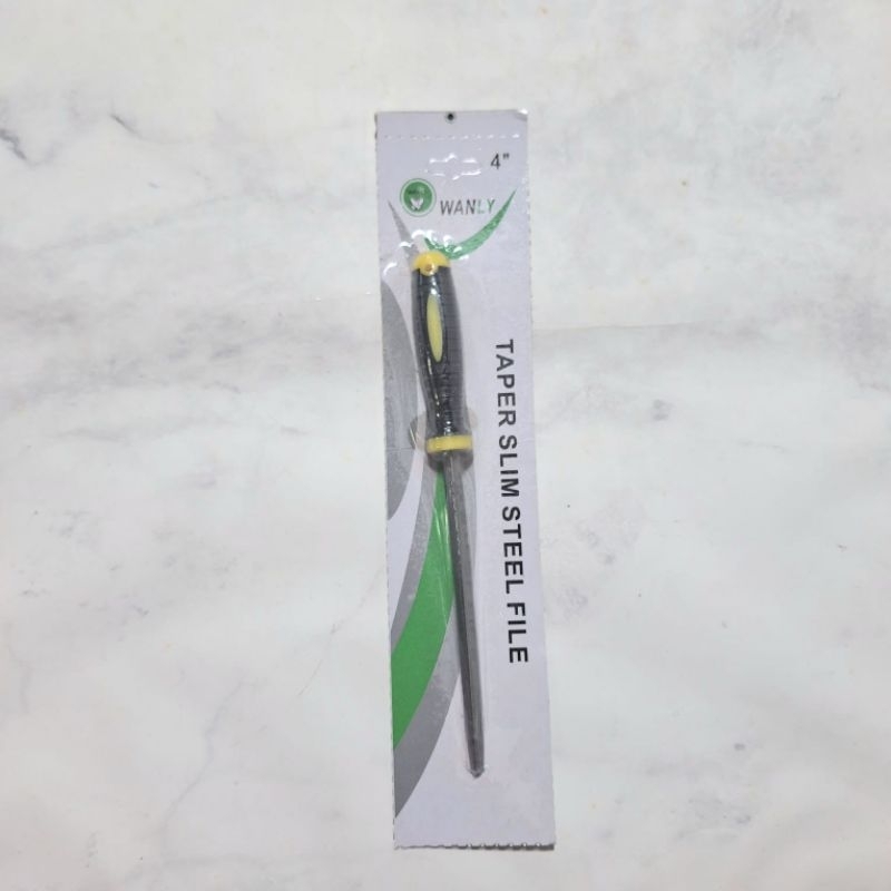 4 INCH FIBER HANDLE TRIANGLE FILES / SAW FILES | Shopee Philippines