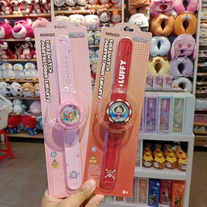 Miniso One Piece Classic Collection Kid's Watch (Chopper & Luffy ...