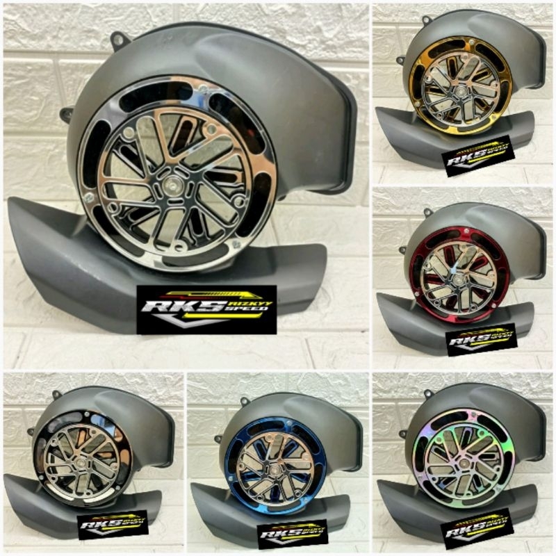 MESIN Close the engine fan cover set rotating spinner acrylic acrylic ...