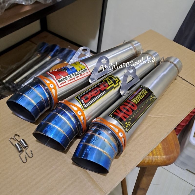 Canister kou/Daeng4/NLK Open spec 51mm pipe wave xrm fury125 110 100 ...