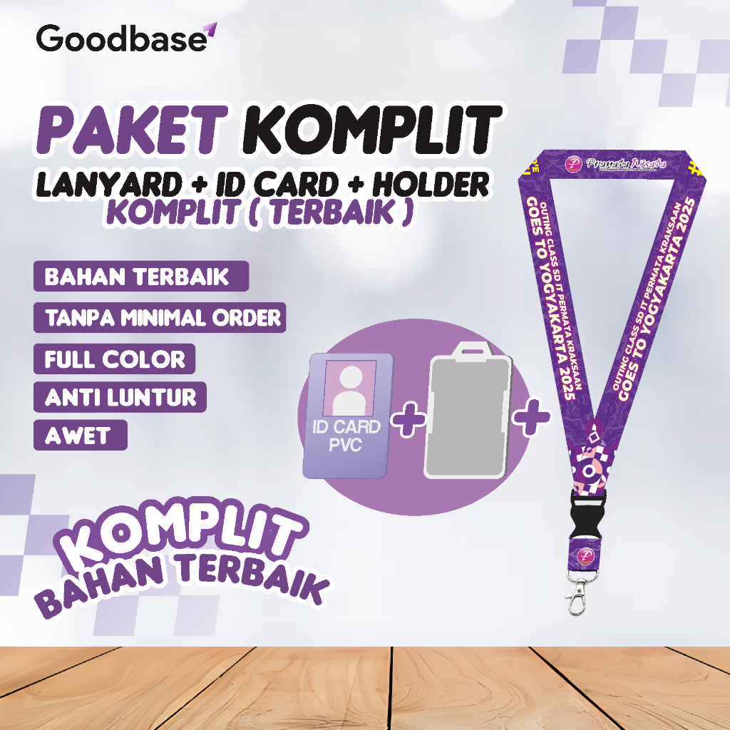 Complete LANYARD STOPPER AND PVC ID Card PACKAGE l ID Card Strap ...