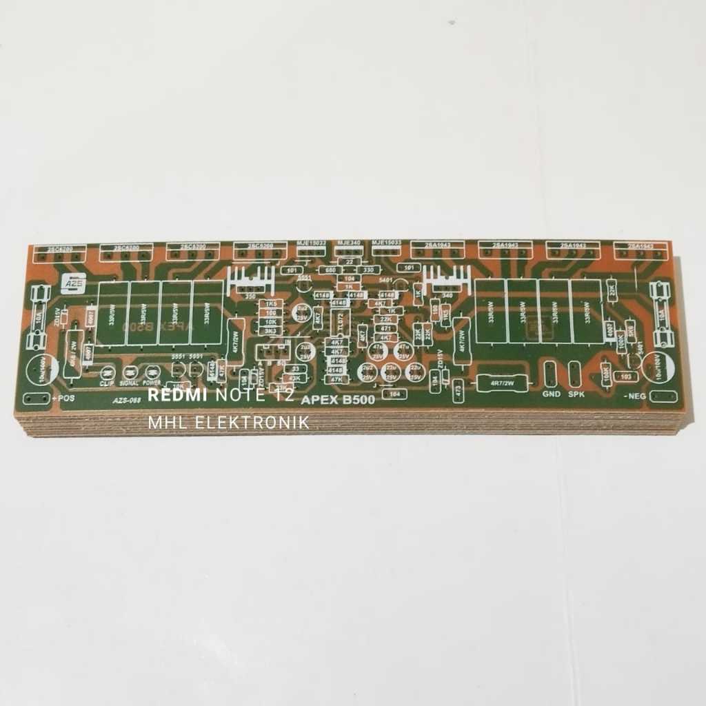 Apex B500+ Power Apex B500 Plus Amplifier Driver PCB | Shopee Philippines
