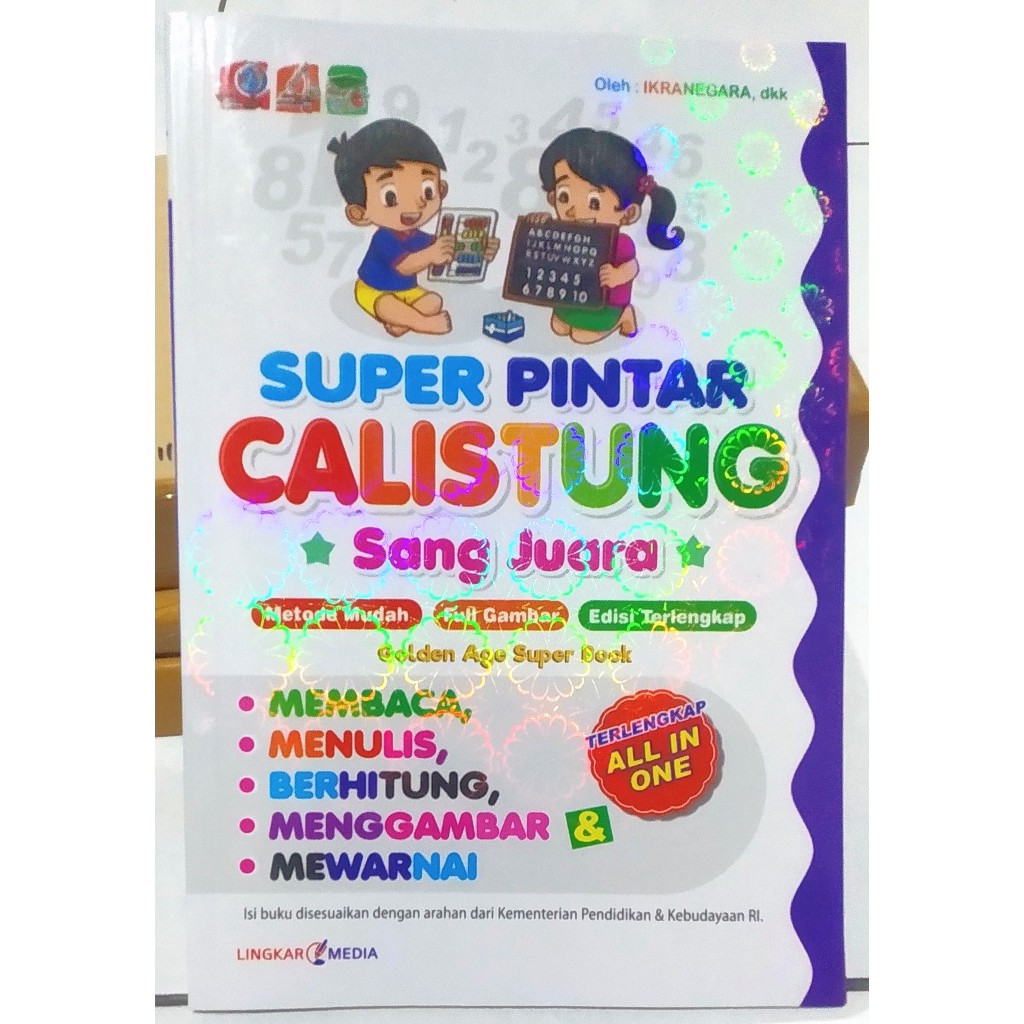 Calistung Super Smart Book for PAUD, Kindergarten and Elementary School ...