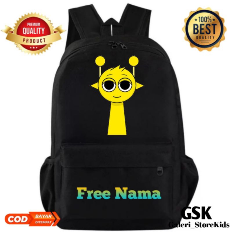 Contemporary Full backpack for Sprunki Simon school children | Shopee ...