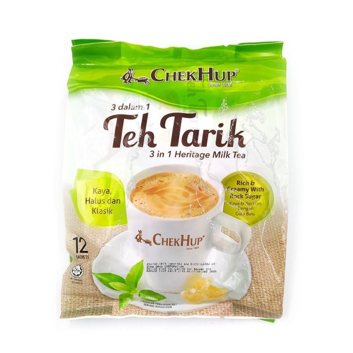 Chekhup Teh Tarik 3In1 Milk Tea / Malaysian Hot Tarik Tea 480Gr ...