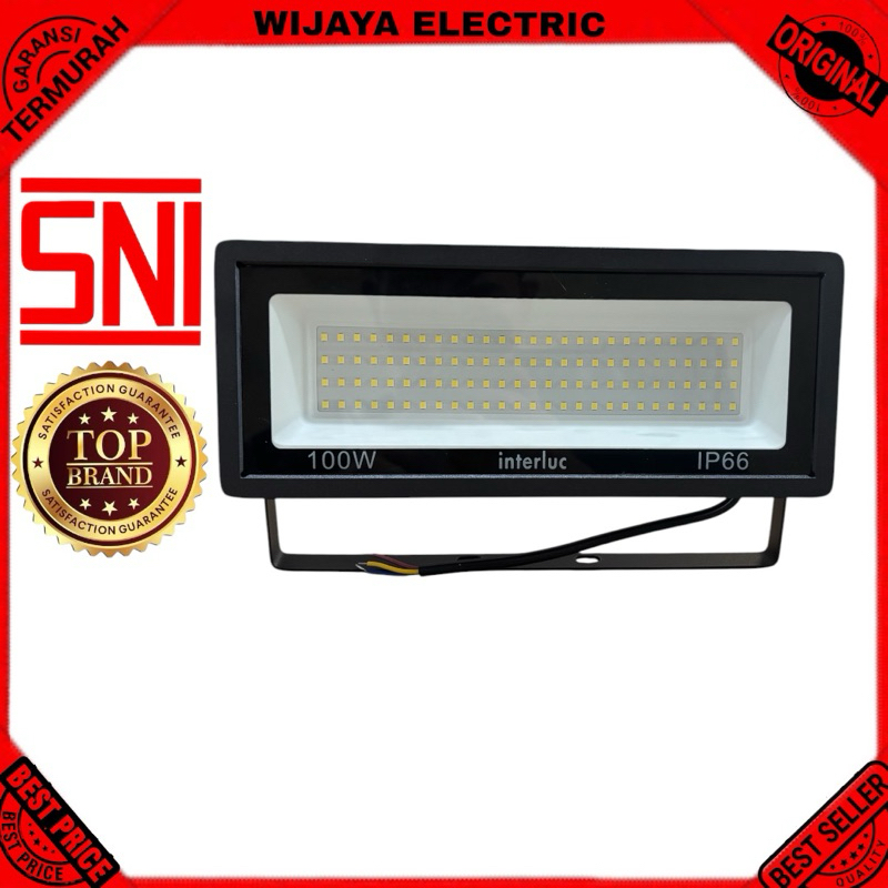 Interluc Flood Light Led SMD 100 Watt 100W Spotlight Shooting Light 100 ...