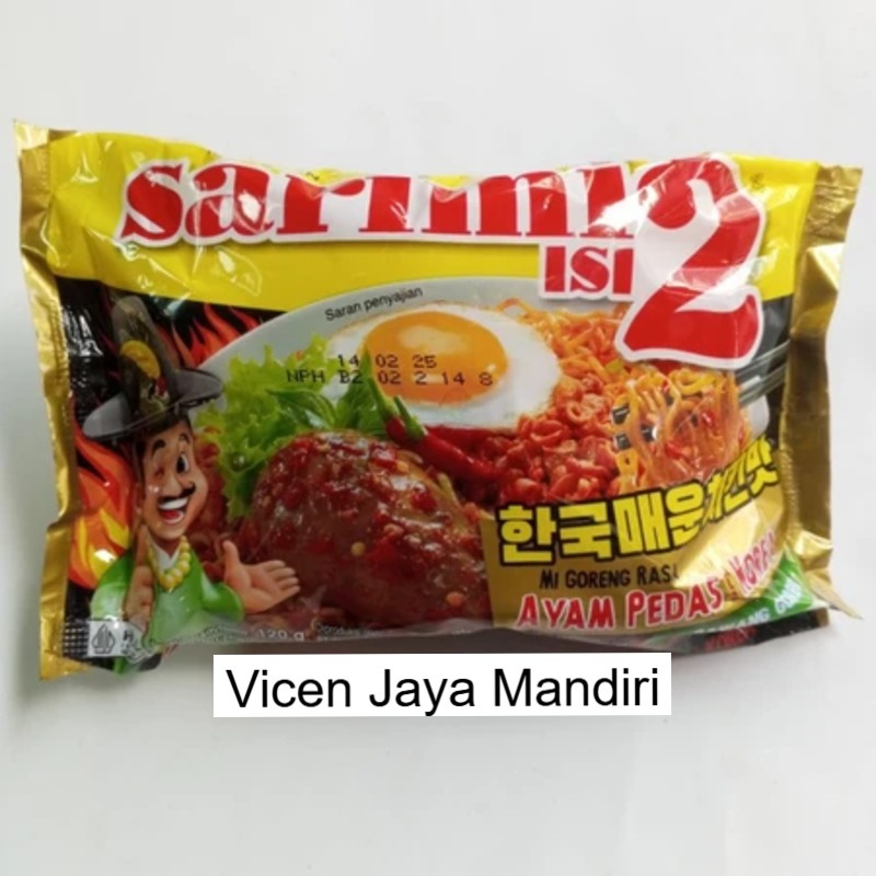 Korean spicy chicken fried Sarimie contains 2 (unit) | Shopee Philippines