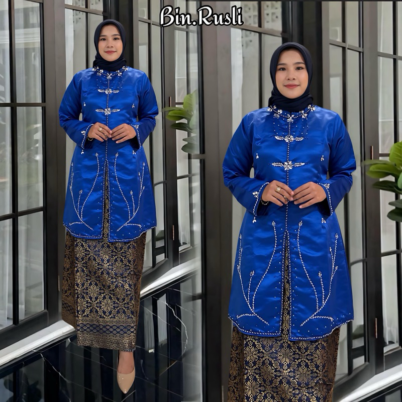 Malay KEBAYA SET, SEQUENCE MOTIF, TRADITIONAL BAJU KURUNG, PARTY KEBAYA ...