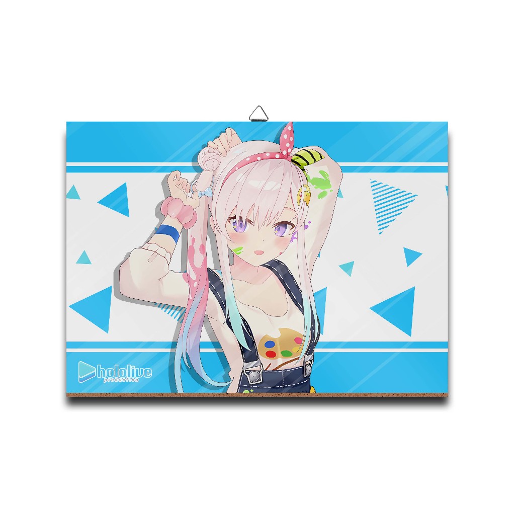 AIRANI IOFIFTEEN BASIC vtuber anime wooden wall Poster - HOLOLIVE ...