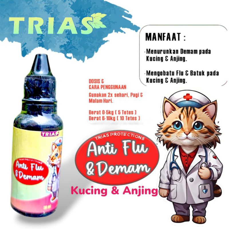 CAT FLU MEDICINE/CAT COUGH MEDICINE/CAT ANTIFLU/CAT VITAMINS | Shopee ...