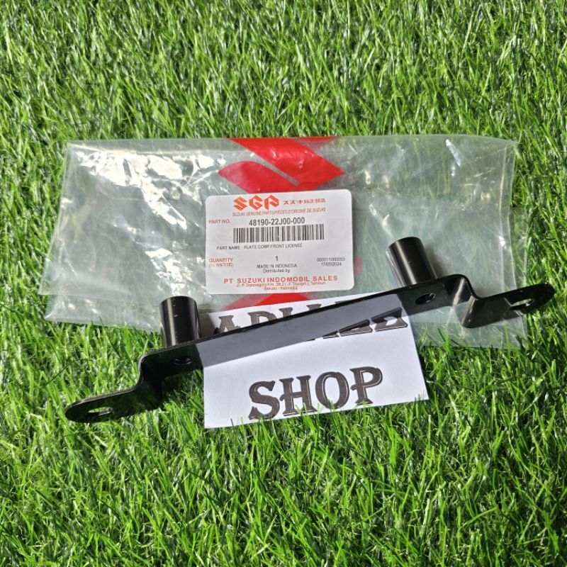 Old smash shogun 125 shoter spin front number plate bracket holder ...