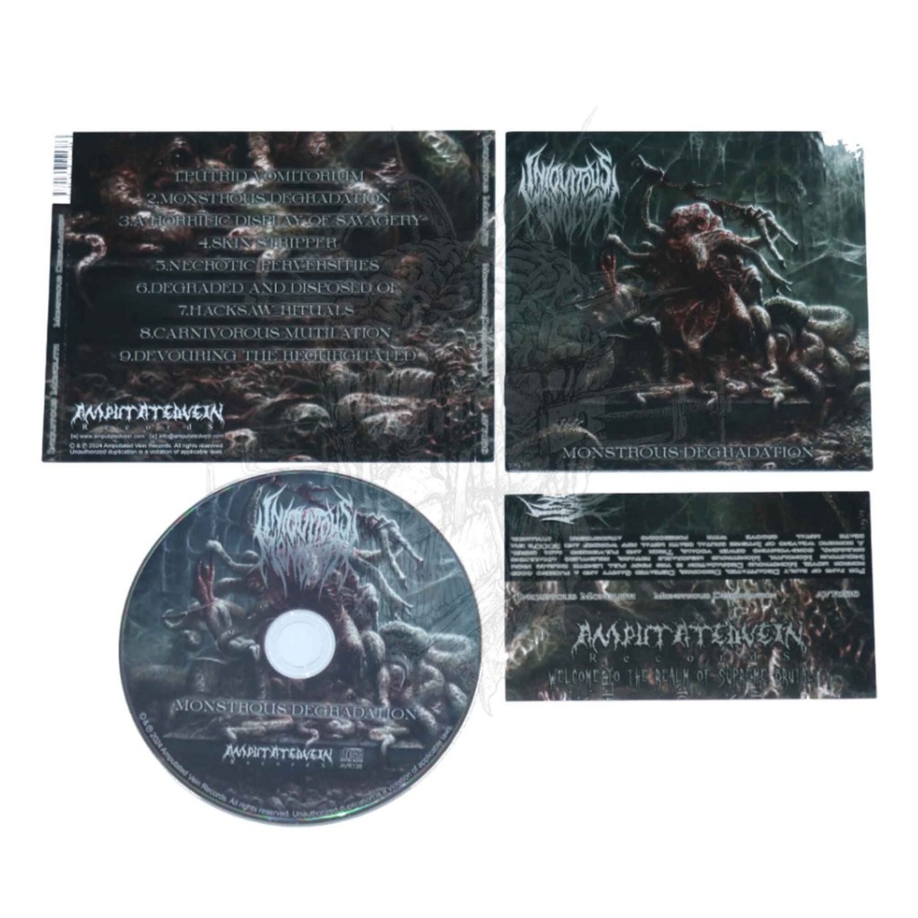 Cd - INIQUITOUS MONOLITH - Monstrous Degradation | Shopee Philippines