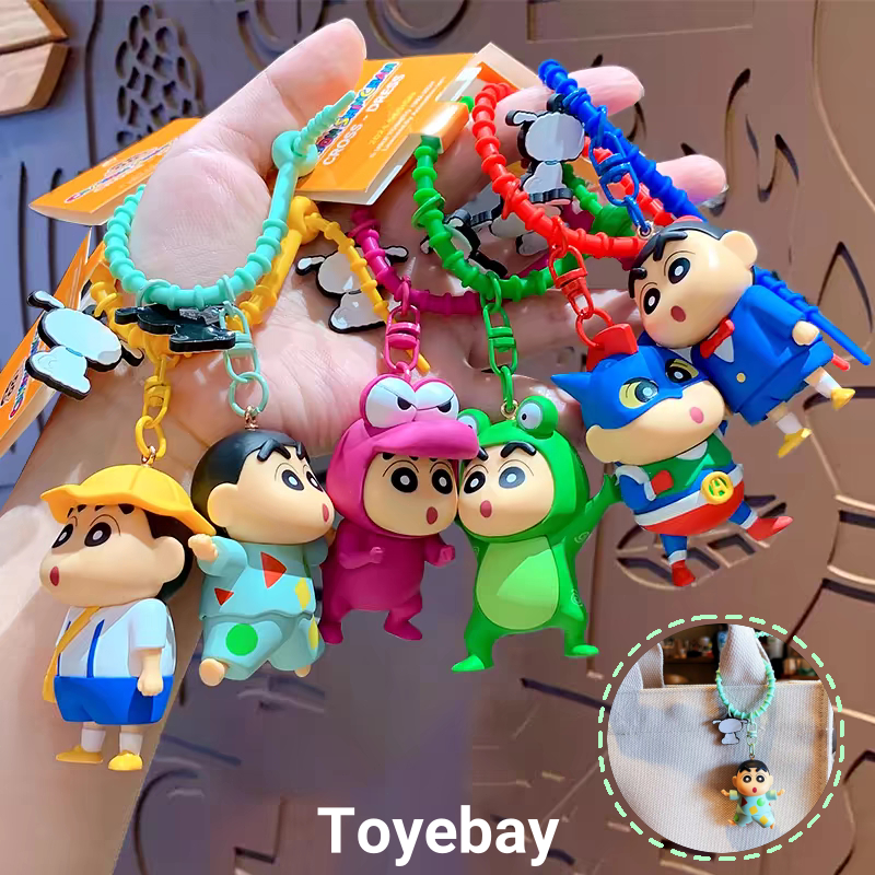 GANTUNGAN [NEW] Sinchan Keychain/Crayon Shinchan Keychain/Original Shin ...