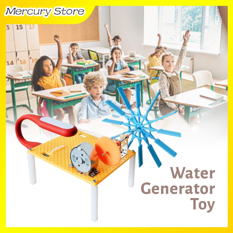 Mer DIY Educational Kit Mini Water Turbine Flow Generator Trubine ...